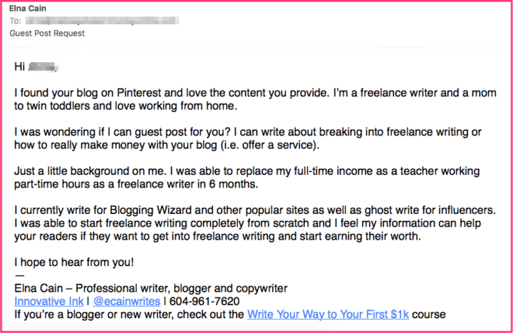 How I Turned a Free Guest Post Into a Paid Freelance Writing Job - Elna ...