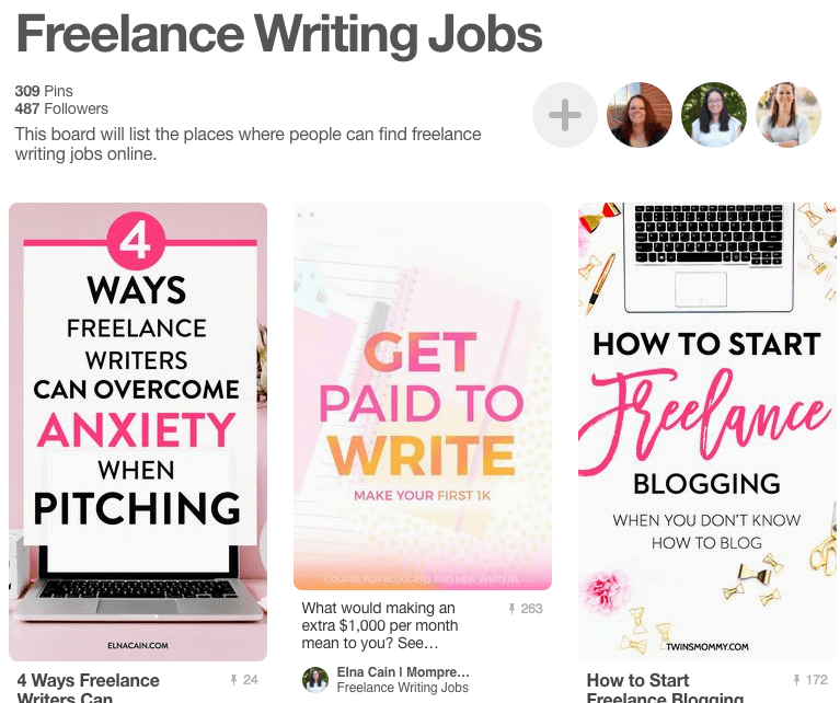 31 Pinterest Group Boards for Freelance Writers - Elna Cain