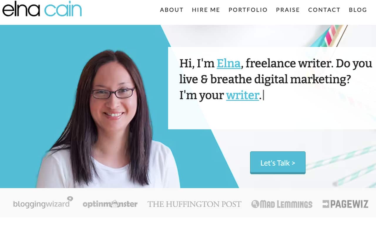 How to Design a Freelance Writer Logo - Elna Cain