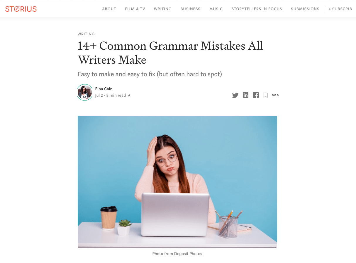 How to Create Your Freelance Writing Portfolio from Scratch - Elna Cain