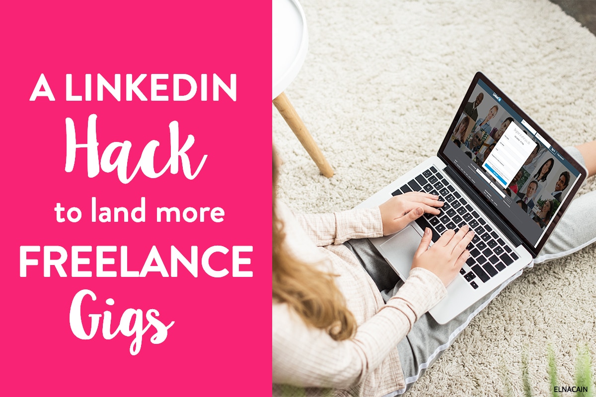 How a LinkedIn Banner Leads to More Freelance Writing Gigs - Elna Cain