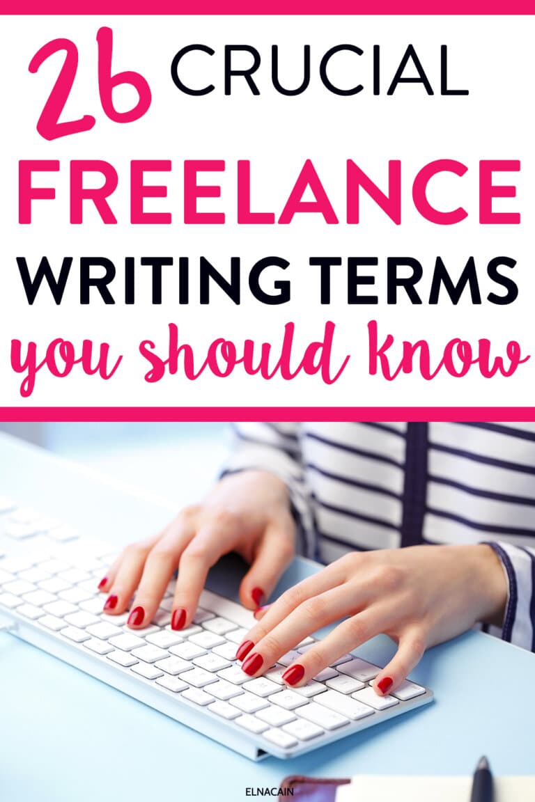 26 Crucial Freelance Writing Terms You Must Know (The ABC's of ...