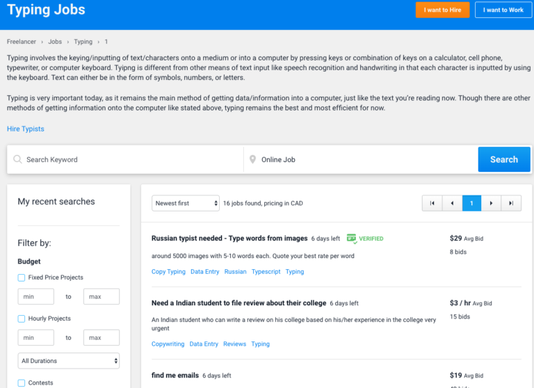 Legitimate Work From Home Typing Jobs (That Pay More Than Data Entry Jobs from Home) - Elna Cain