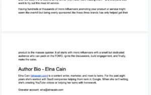 What is a Byline And Where Do You Put It in Your Article? - Elna Cain