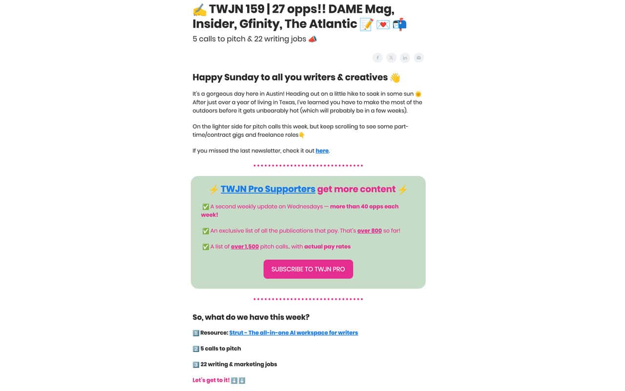 25 Must-Have Freelance Writing Newsletters to Gain a Job - Elna Cain