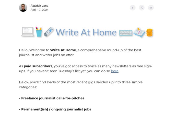 25 Must-Have Freelance Writing Newsletters to Gain a Job - Elna Cain