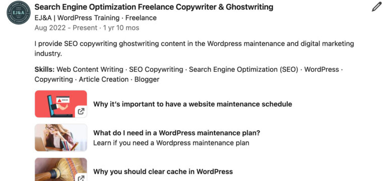 How to Create a Ghostwriting Portfolio from Scratch - Elna Cain
